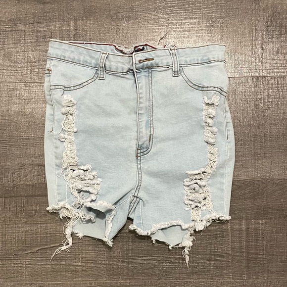 Shorts | Nice Ripped Jean Shorts | Poshmark